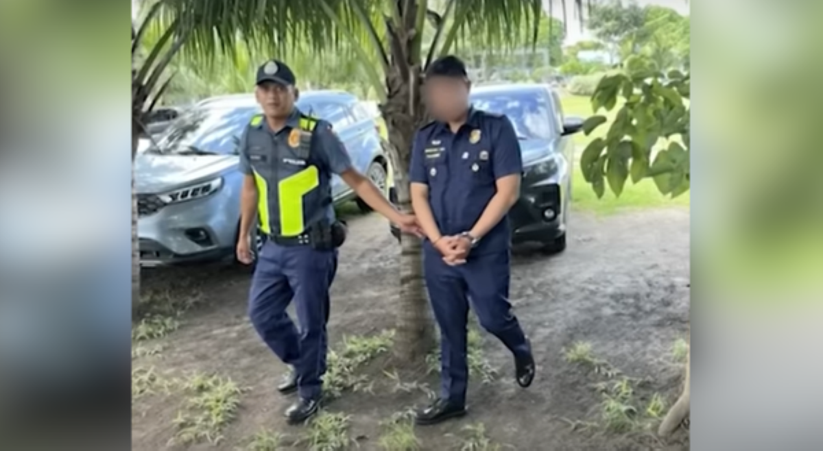 Lalaking pineke police uniform at nag-selfie sa kampo ng pulis ...