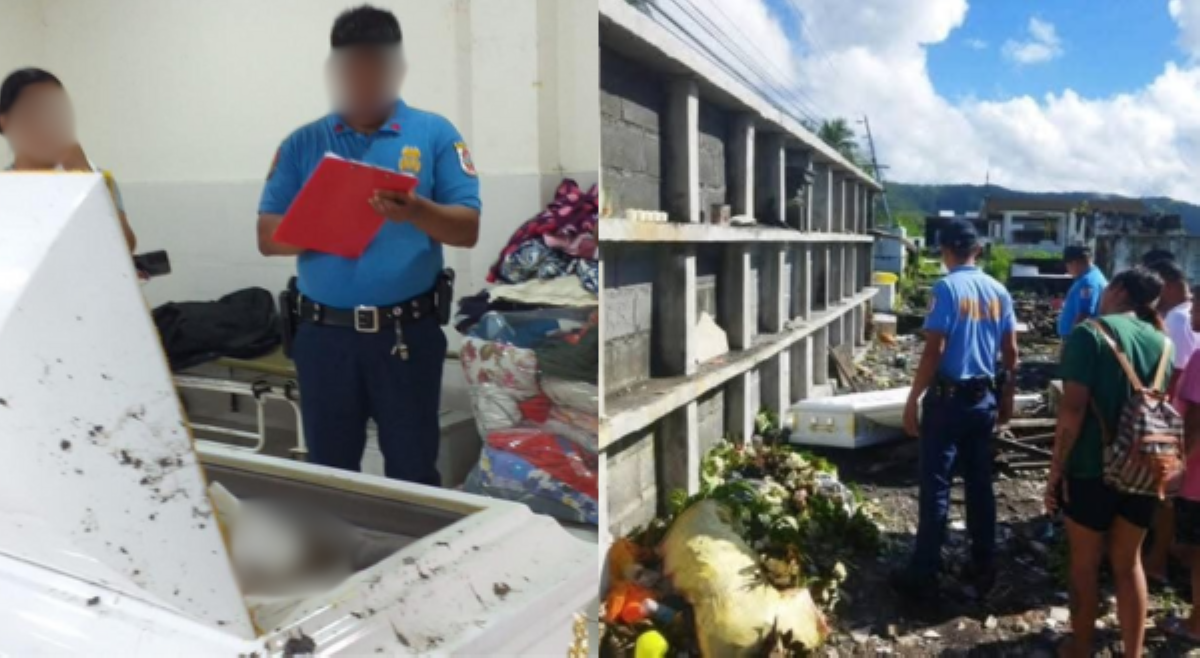 Bangkay ng kalilibing na babae, ninakaw raw mula sa nitso; nawawala ang ...