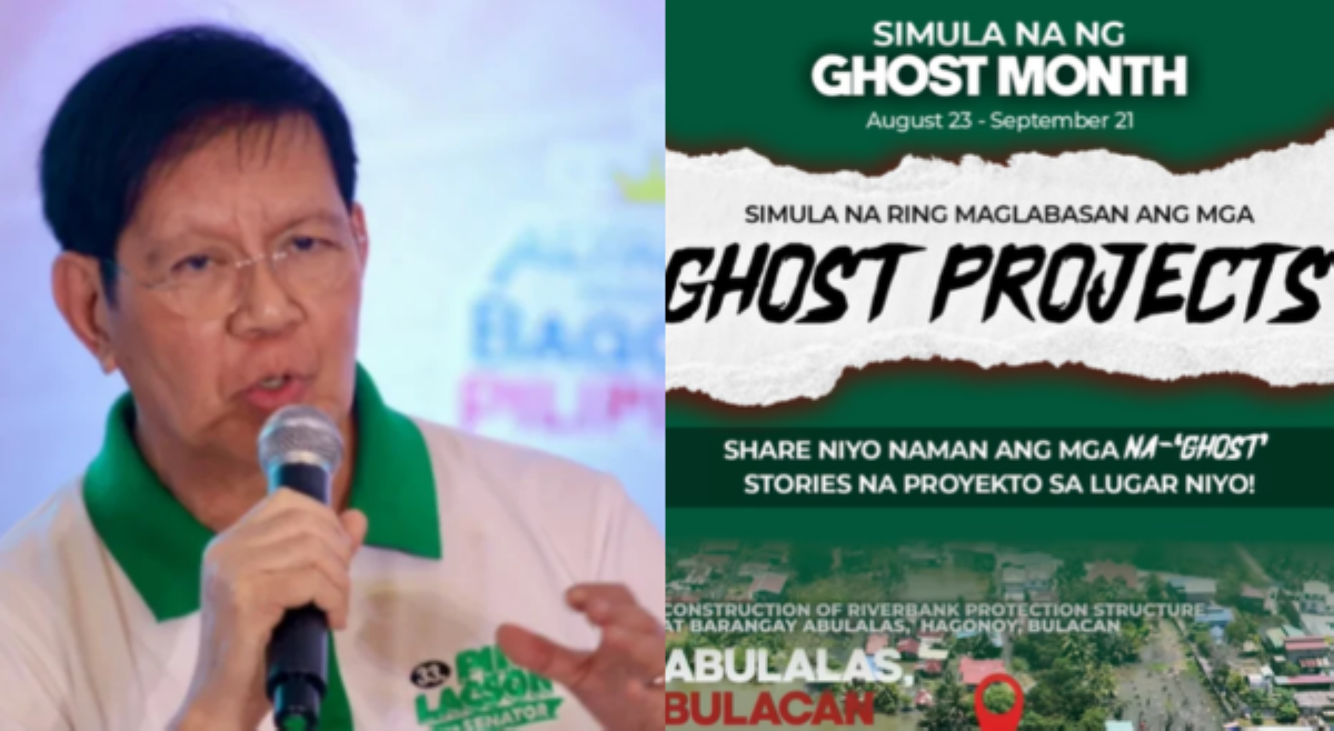 Ilang 'ghost projects at guni-guning proyekto ngayong ghost month ...