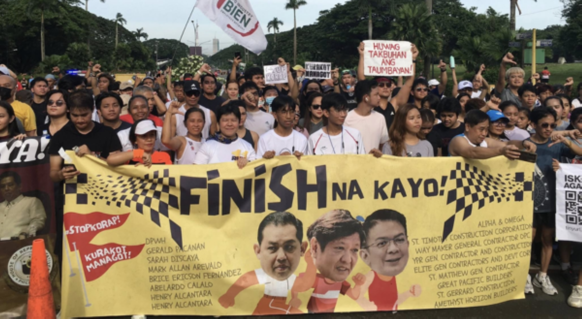 Higit 1,000 katao, lumahok sa ‘Takbo Laban sa Korapsyon’-Balita
