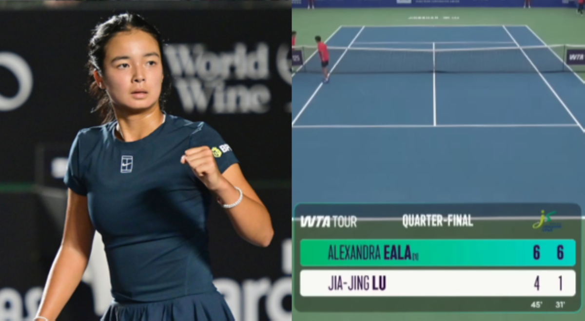Alex Eala, secured semifinals ng Jingshan Open matapos talunin si Jia ...