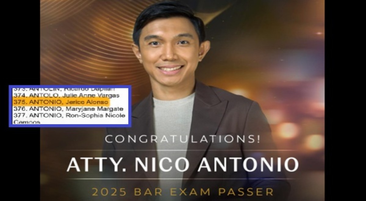 From on-screen to real life! Aktor na si Nico Antonio, abogado na!-Balita