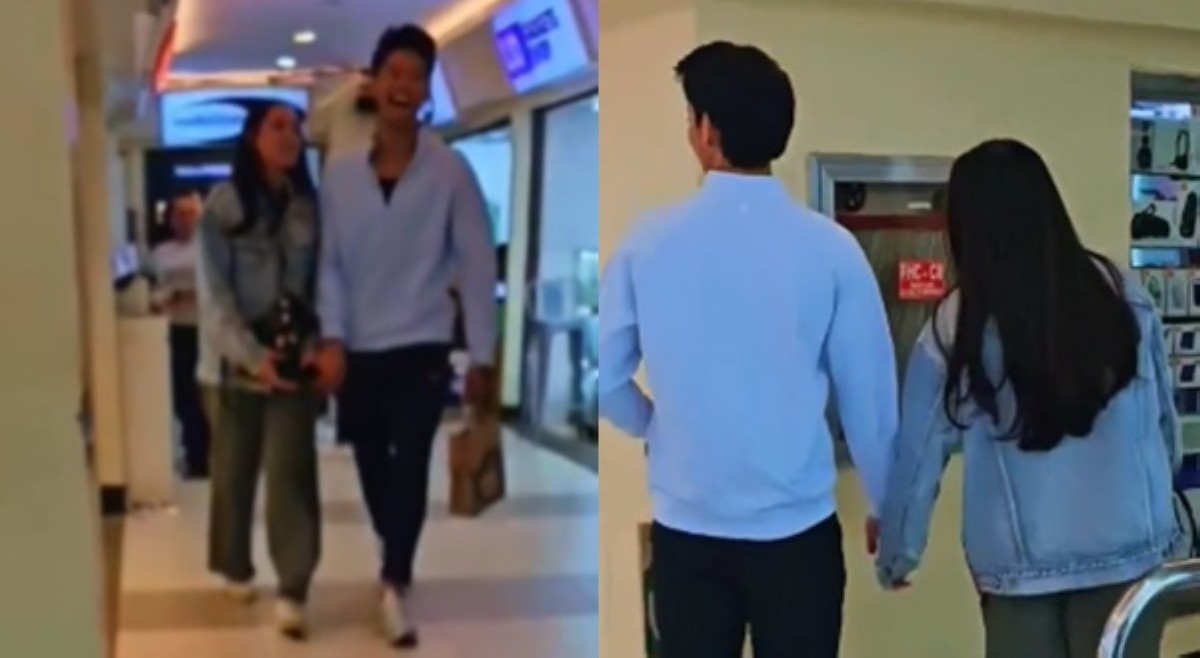 Hawak-kamay pa! Ricci Rivero, Juliana Gomez naispatanumanong magkasama ...