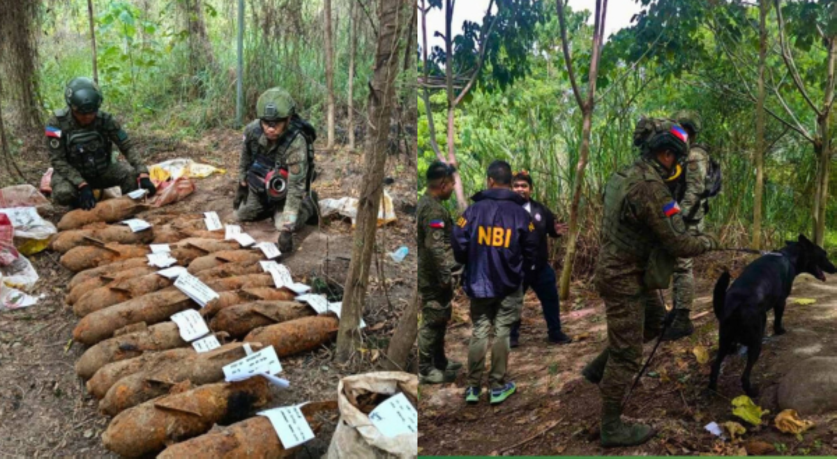 23 World War II-era na mga bomba, narekober sa Davao City-Balita
