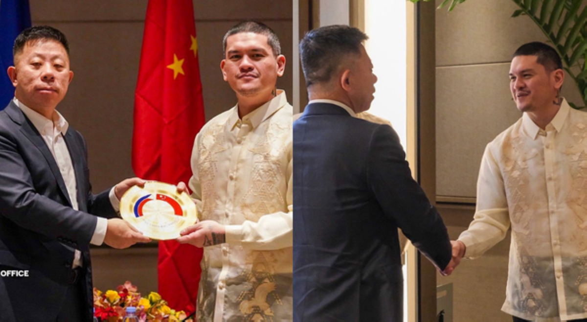Mayor Baste, nakadaupang-palad si Chinese Embassy Ambassador Jing Quan ...