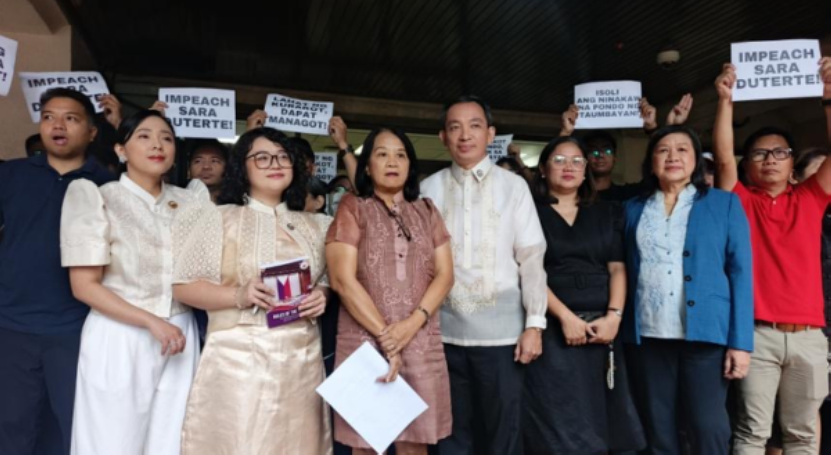 'Round 2!' Makabayan bloc, naghain ng impeachment complaint vs VP Sara ...