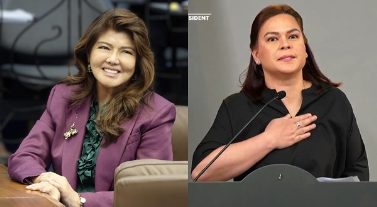 Sen. Imee 'forever running mate' ni VP Sara: 'Basta sunud-sunuran ako ...