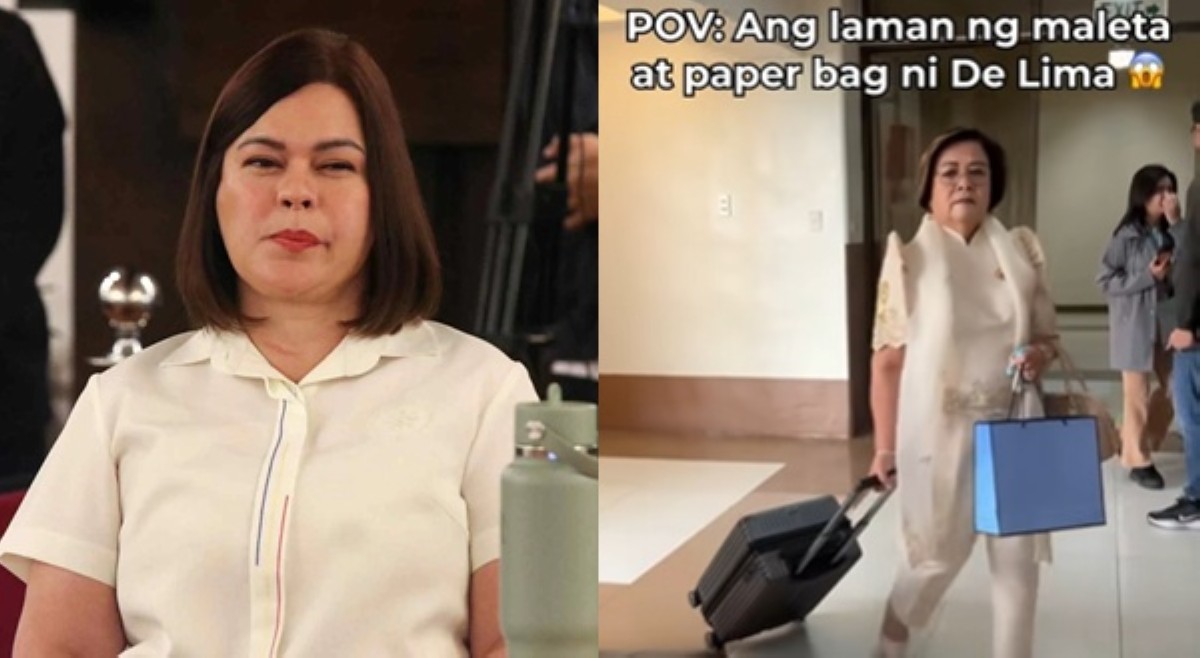 Pang-asar kay VP Sara, DDS? Rep. De Lima, binuyangyang laman ng maleta ...