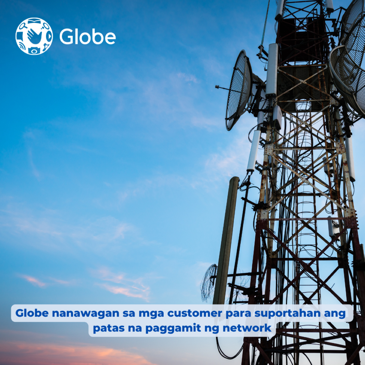 Globe nanawagan sa mga customer para suportahan ang patas na paggamit ...