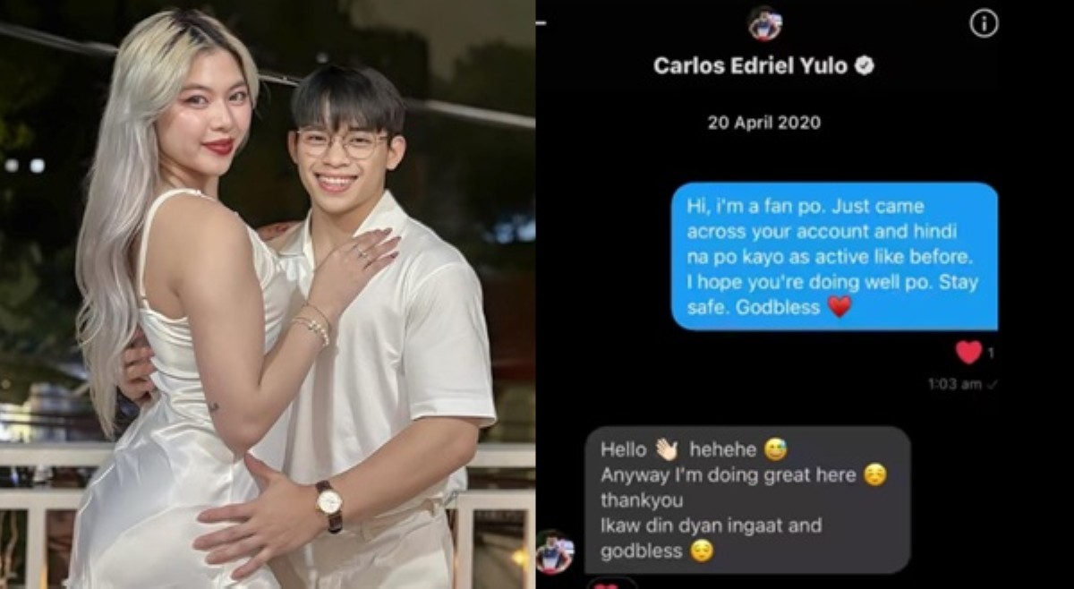 Jowa ni Carlos Yulo, unang 'nagda-moves' sa kaniya-Balita