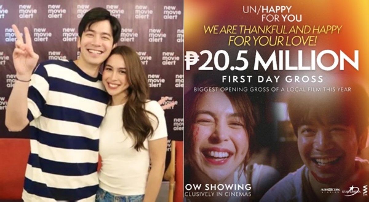 'Happy for you!' Reunion movie ng JoshLia, ₱20.5M agad sa takilya!-Balita