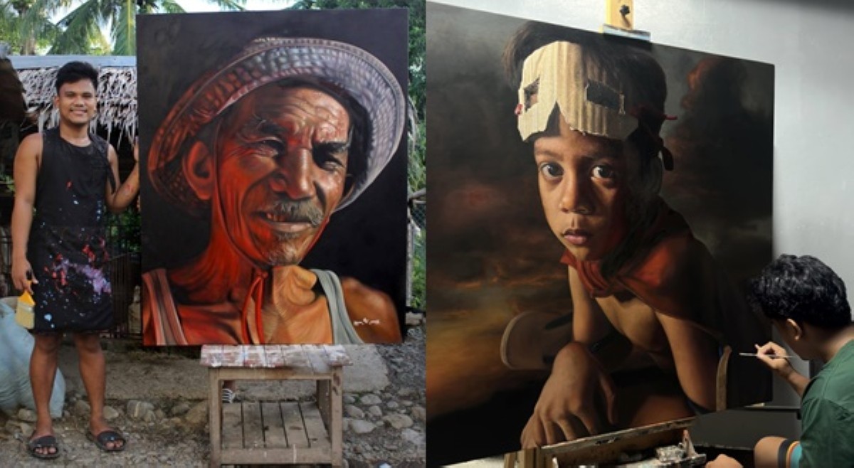 Hyperrealistic paintings ng visual artist sa Occidental Mindoro ...