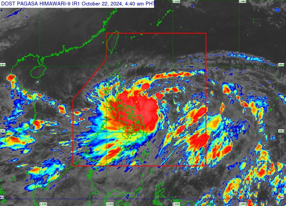 ‘Kristine’ ganap nang tropical storm; 24 lugar sa PH, itinaas sa Signal ...