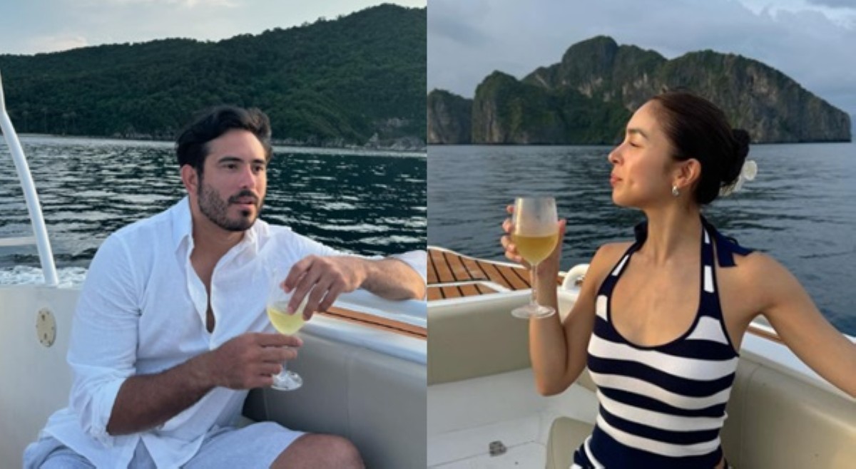Julia Barretto, Gerald Anderson sinulit ang isa't isa sa El Nido-Balita