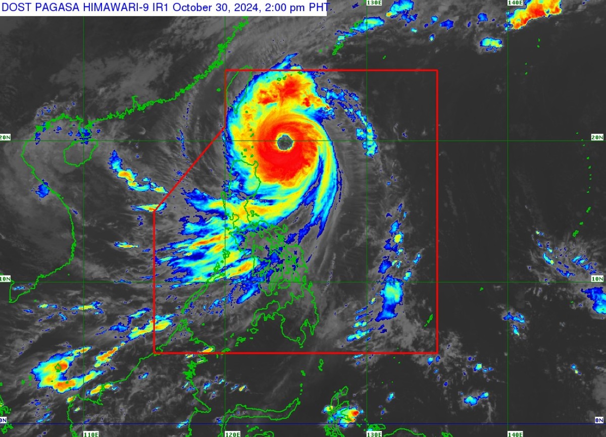 Dahil sa hagupit ng Super Typhoon Leon: Batanes, itinaas sa signal no ...