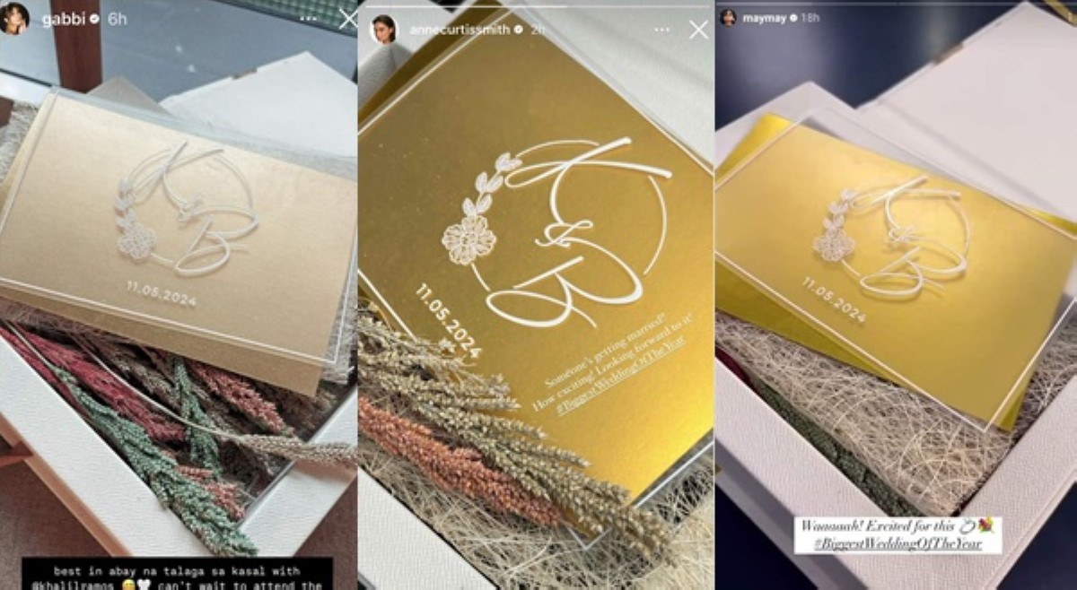 'Sino ikakasal?' Netizens curious sa wedding invitations na pino-post ...