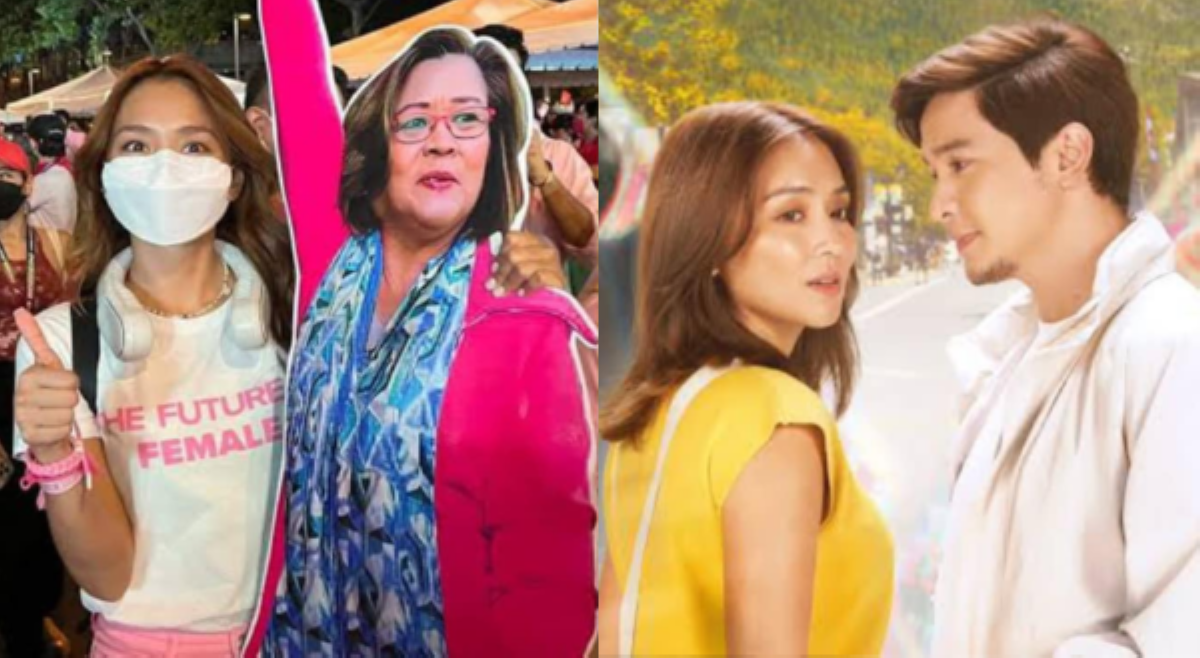 De Lima, proud kay Kathryn sa HLA; ibinahagi larawan kasama standee ...