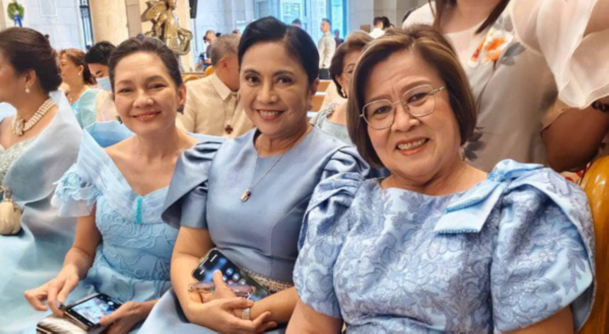 'Tropang angat' De Lima, Robredo, Hontiveros, reunited sa isang kasalan ...