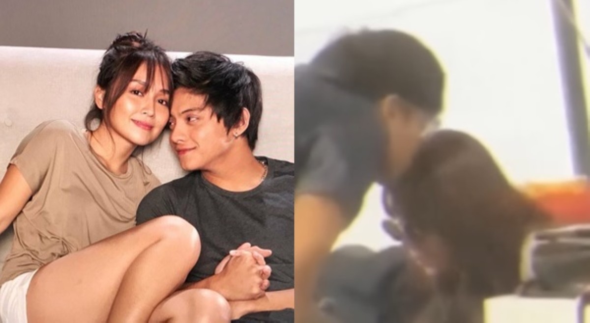 Matapos bigyan ng bulaklak: Daniel hinalikan sa bumbunan si Kathryn?-Balita